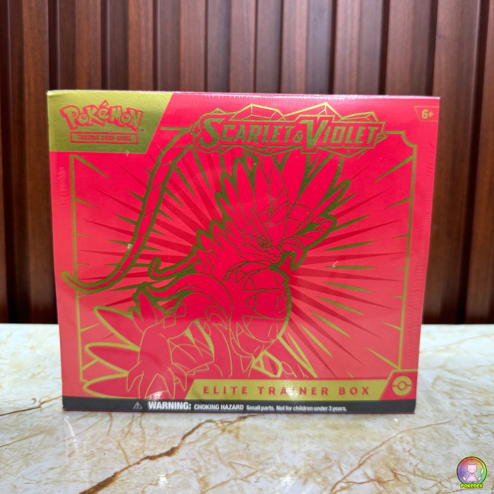 Pokémon TCG: Scarlet & Violet Elite Trainer Box (Miraidon or Koraidon ...