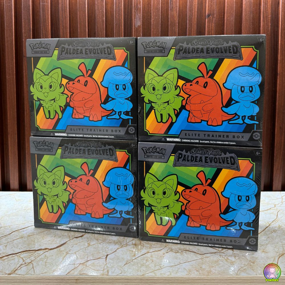 Collection Boxes / ETBs – Pokédex