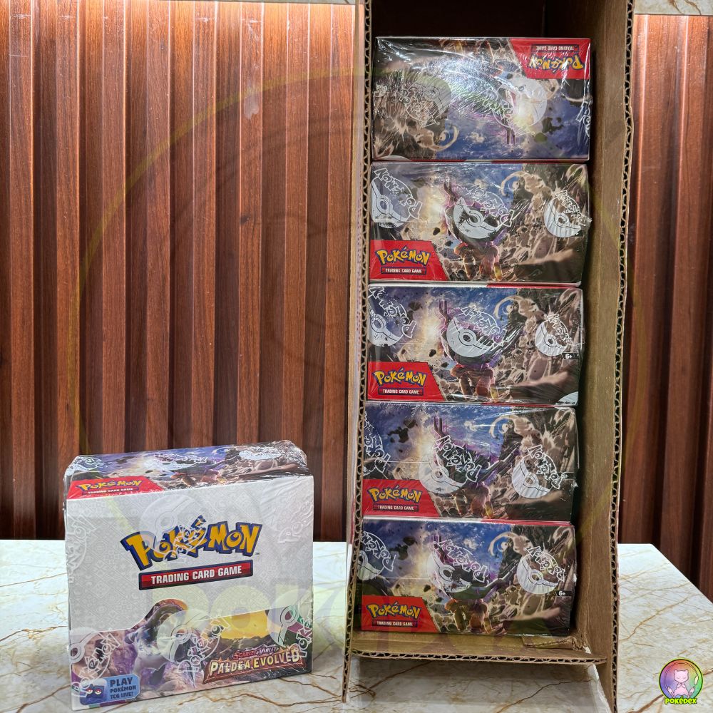 Pokémon TCG: Paldea Evolved Booster Box (36 Packs) – Pokédex