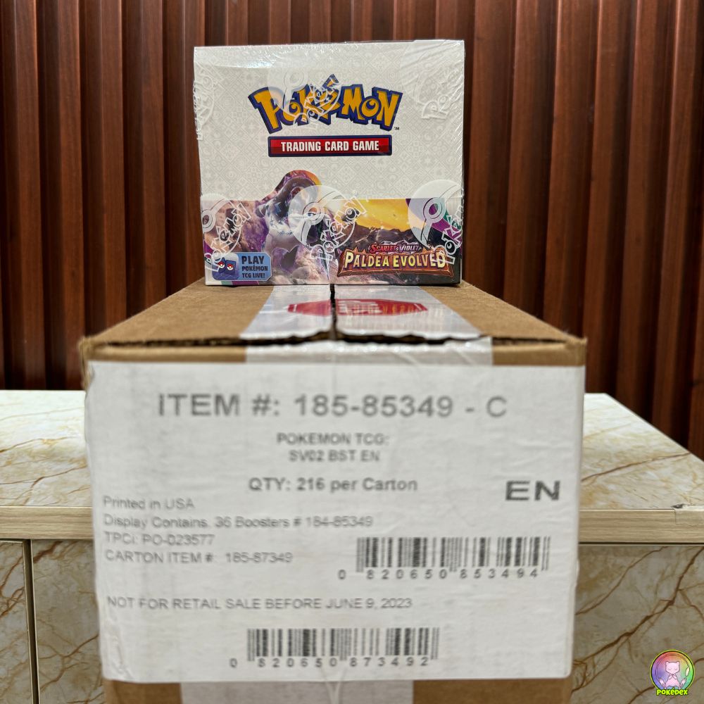 Pokémon TCG: Paldea Evolved Booster Box (36 Packs) – Pokédex