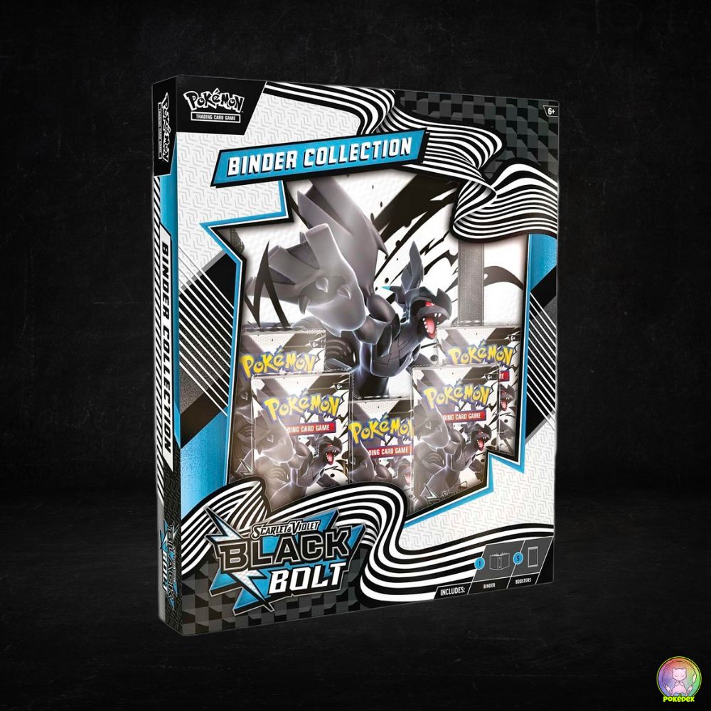 Pokémon TCG: Scarlet & Violet-Black Bolt Binder Collection – Pokédex