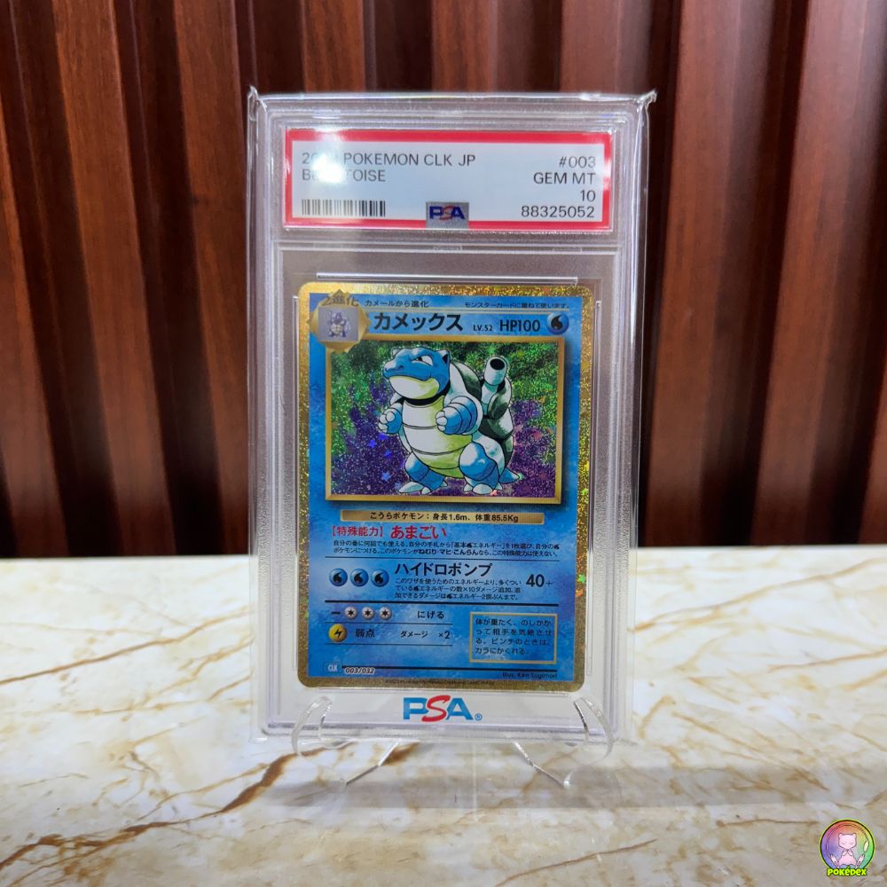 PSA 10 Pokémon Blastoise Classic Collection Japanese | Graded Slab ...