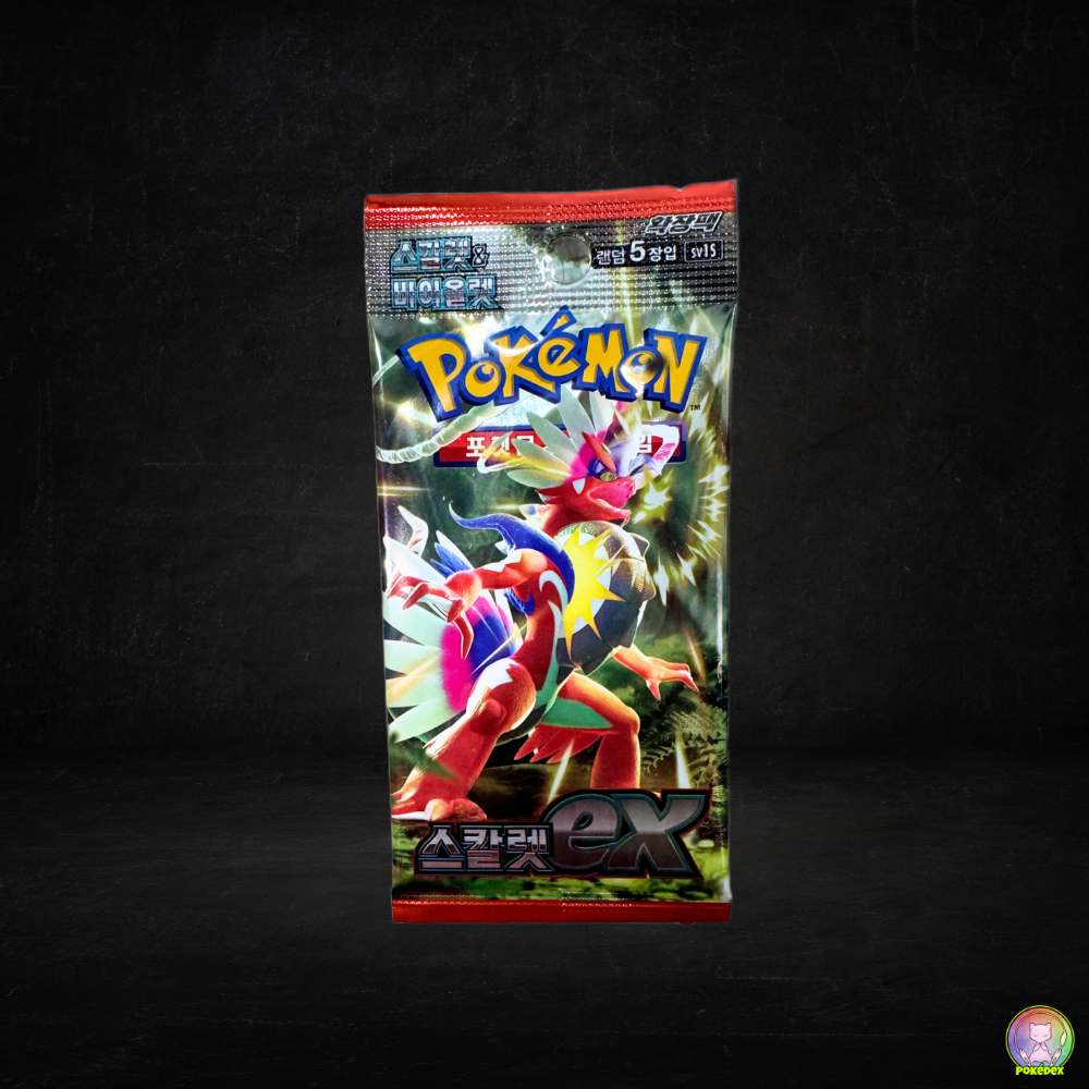 Pokémon TCG: Scarlet Ex Booster Pack | KOREAN 스칼렛ex [SV1S] – Pokédex