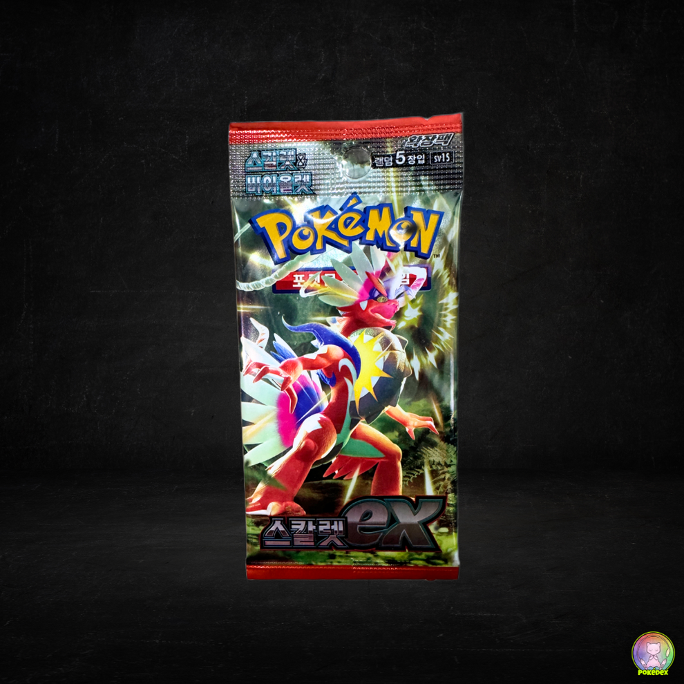 Pokémon TCG: Scarlet Ex Booster Pack | KOREAN 스칼렛ex [SV1S] – Pokédex