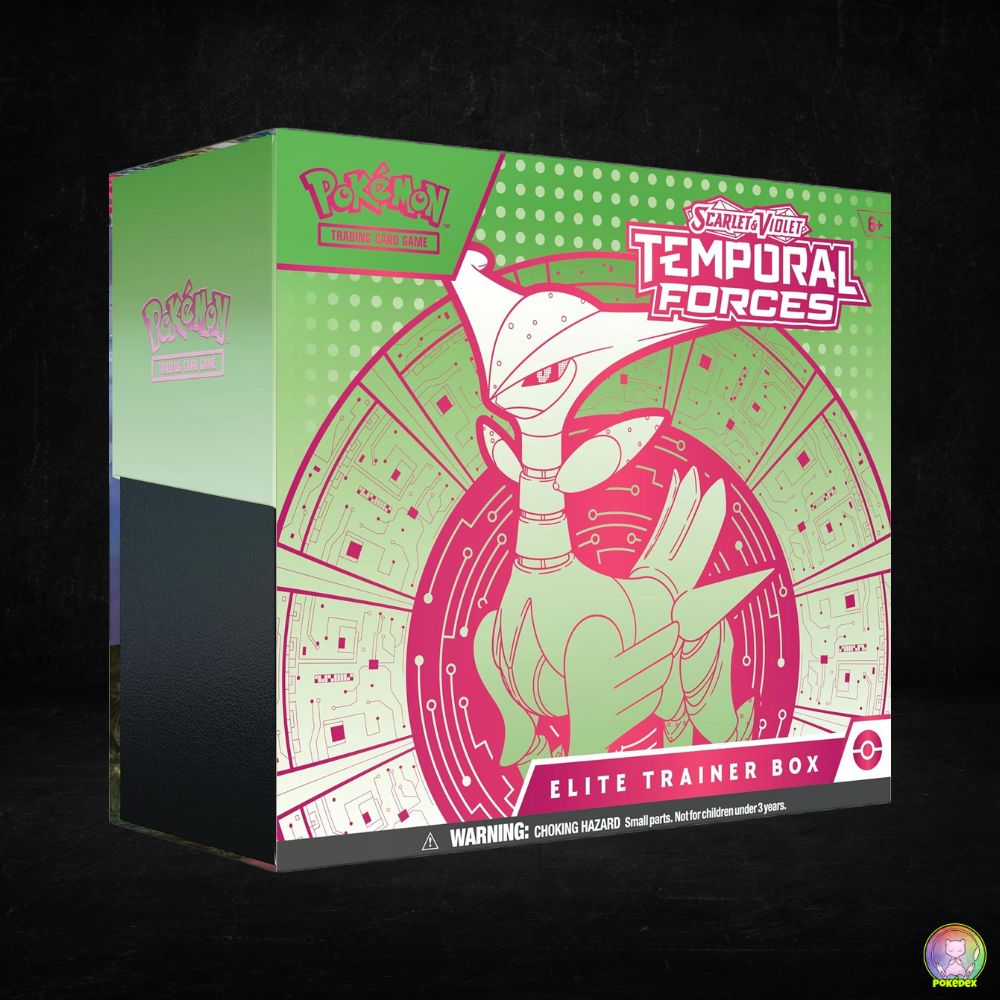 Pokémon TCG: Temporal Forces Elite Trainer Box (ETB) – Pokédex