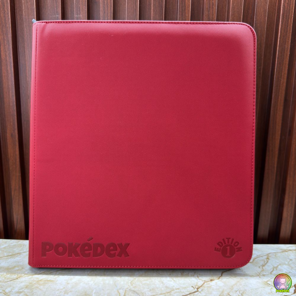 Pokedex 12 Pocket Premium Card BINDER | 1st Edition [LIMITED DROP ...