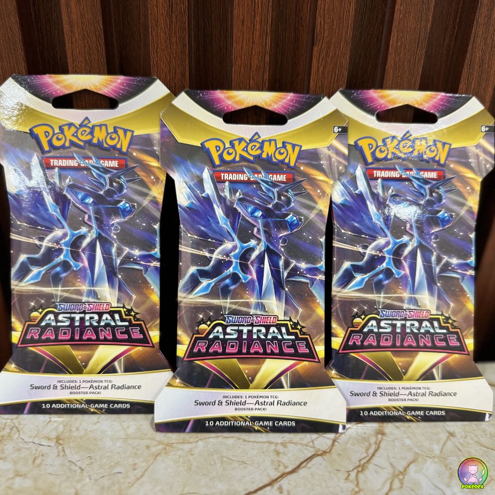 Sleeved Astral Radiance Booster Packs – Pokédex