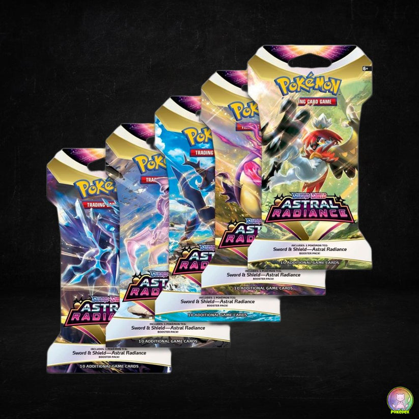 Sleeved Astral Radiance Booster Packs – Pokédex