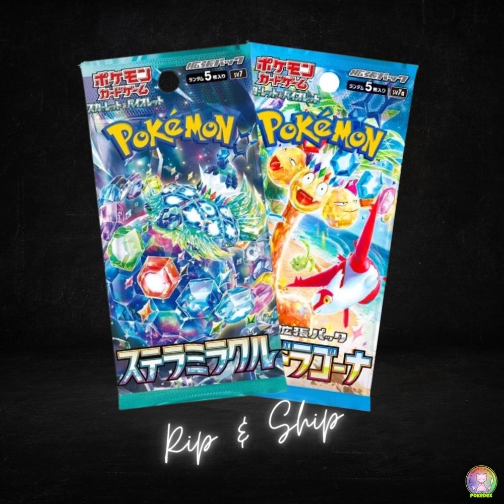 Box Break | Pokémon TCG: Stella Miracle (sv7) + Paradise Dragona (sv7a – Pokédex