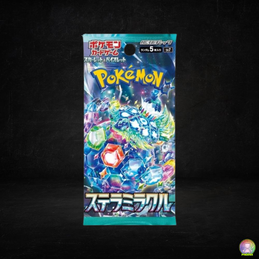 Pokémon TCG: Stellar Miracle Booster Pack (Sealed) | Japanese [sv7] – Pokédex