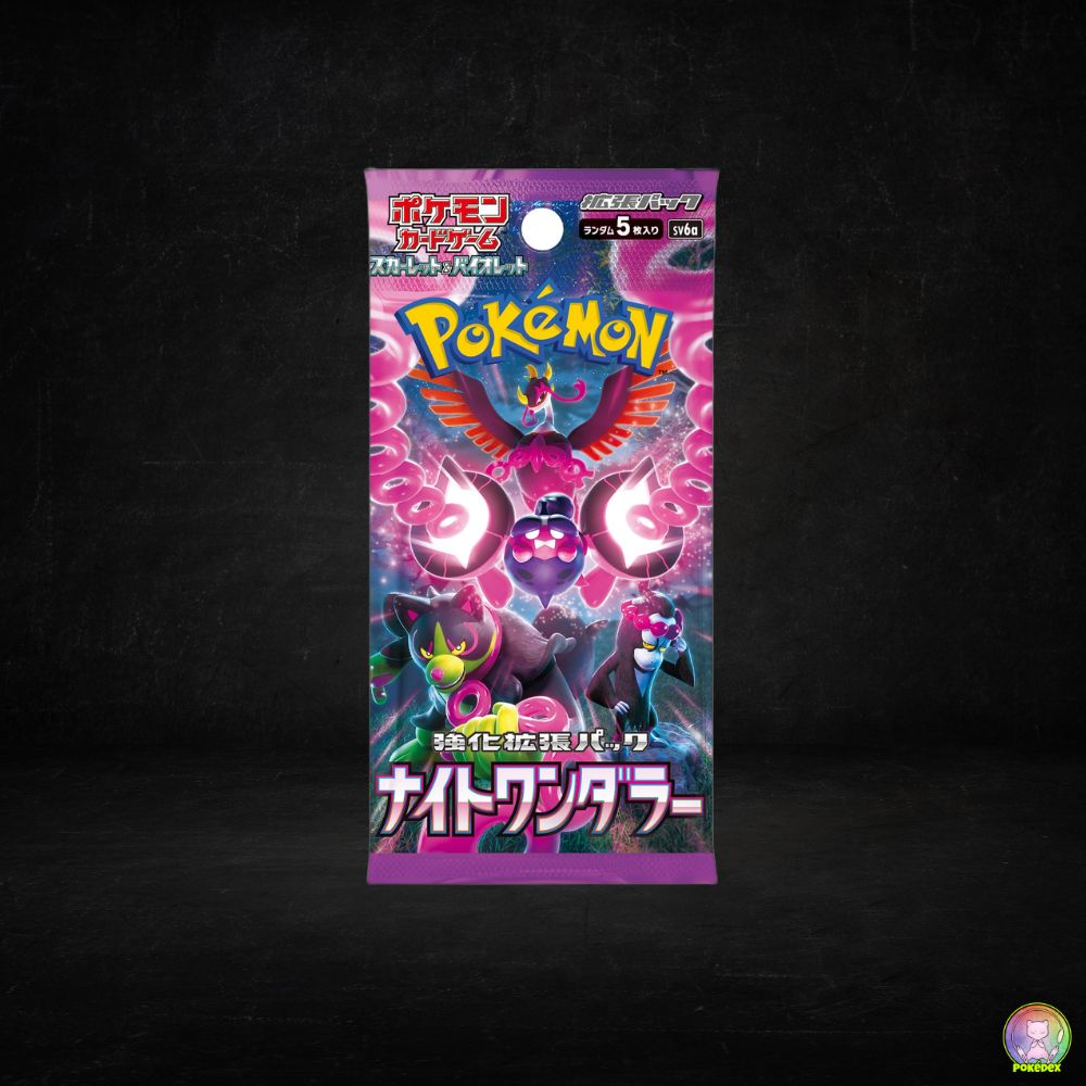 Box Break | Night Wanderer Japanese Booster PACK [SV6a] – Pokédex