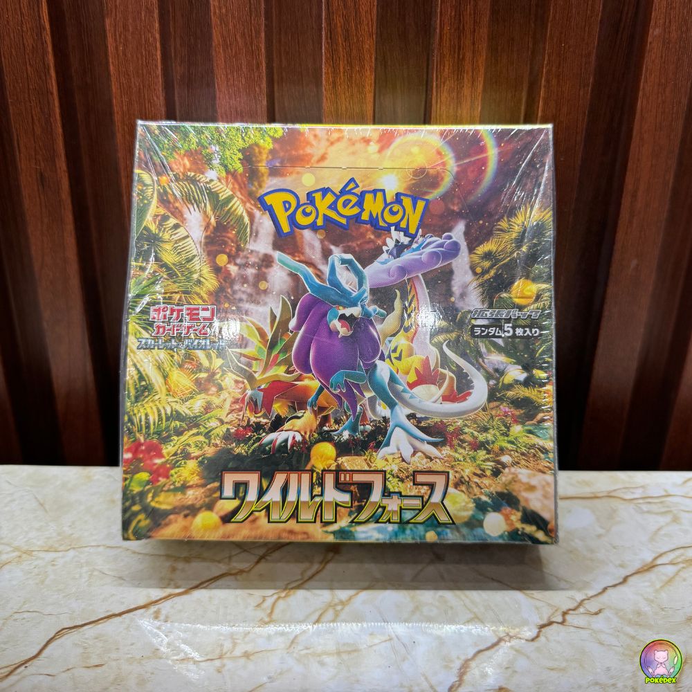 Pokémon TCG: Wild Force Booster Box | Japanese (Slight tear) – Pokédex